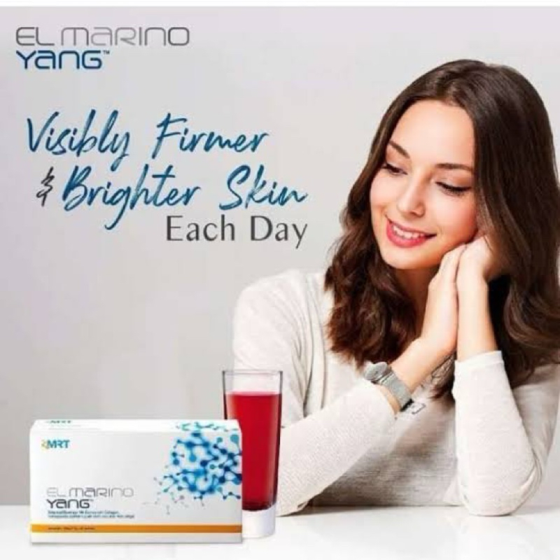 Jual Elmarino Yang 40 Sachets (ElMarino Blanc Terbaru Dgn Stemcell 40’s) | Shopee Indonesia