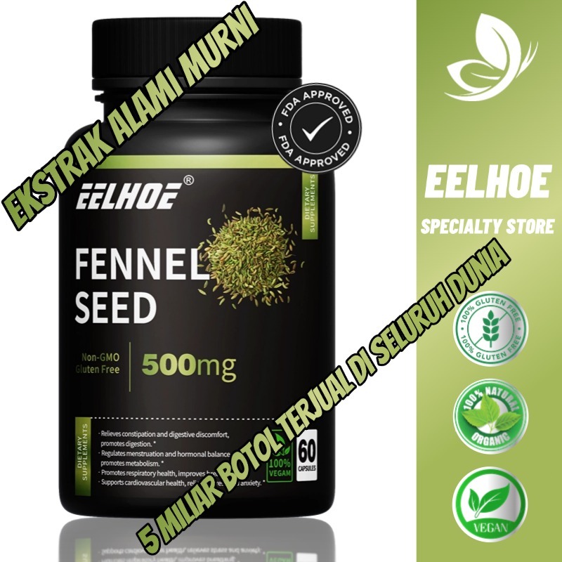 Jual Biji Adas 500mg – Meredakan sembelit, meningkatkan pencernaan, dan ...