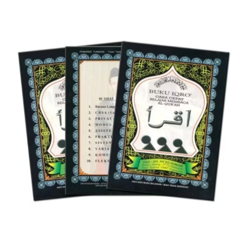 Jual Iqro Bandel Besar Hitam | Shopee Indonesia