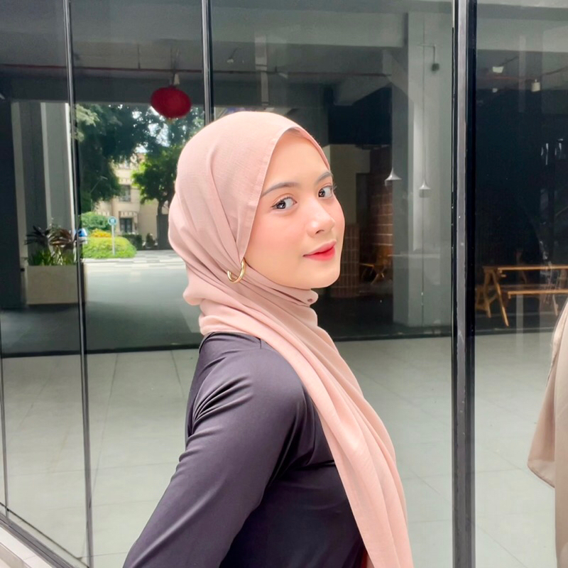 Jual Hijab Pashmina Voal Viscose Arabian Premium | Basic Series | Shopee Indonesia