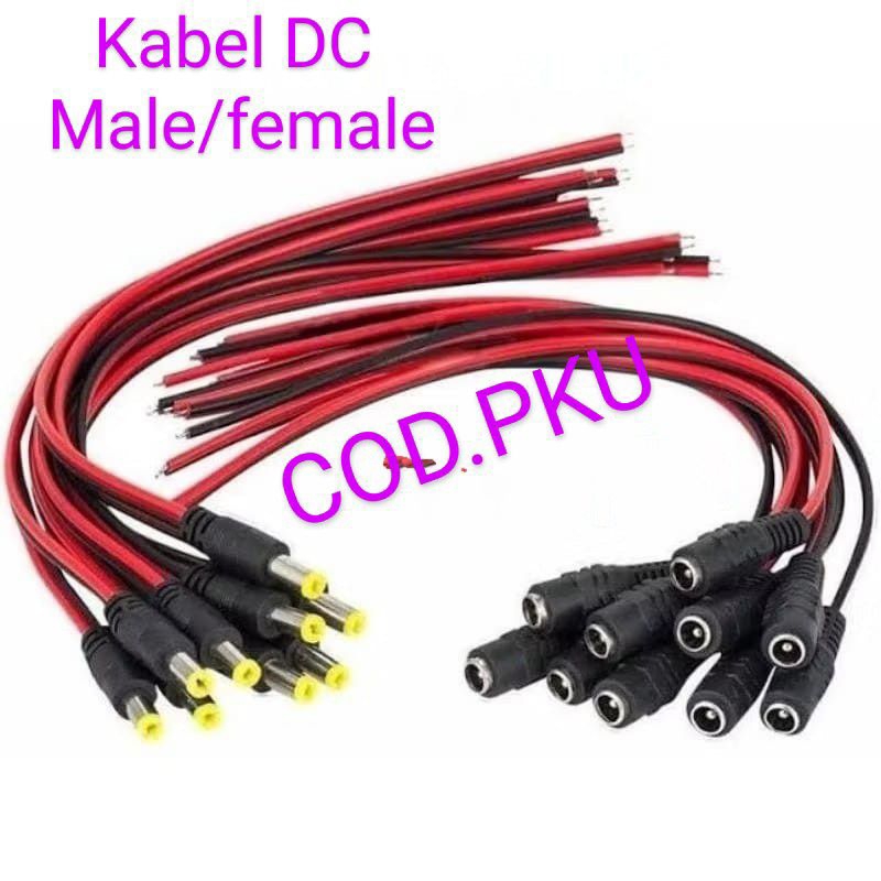 Jual Kabel DC male/kabel DC female | Shopee Indonesia