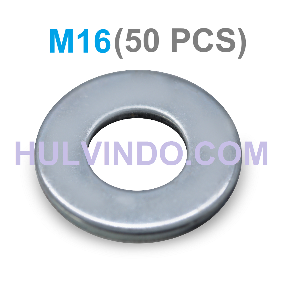 Jual RING PLAT / WASHER PLAT GALVANIS M16 | ISI 50PCS | Shopee Indonesia