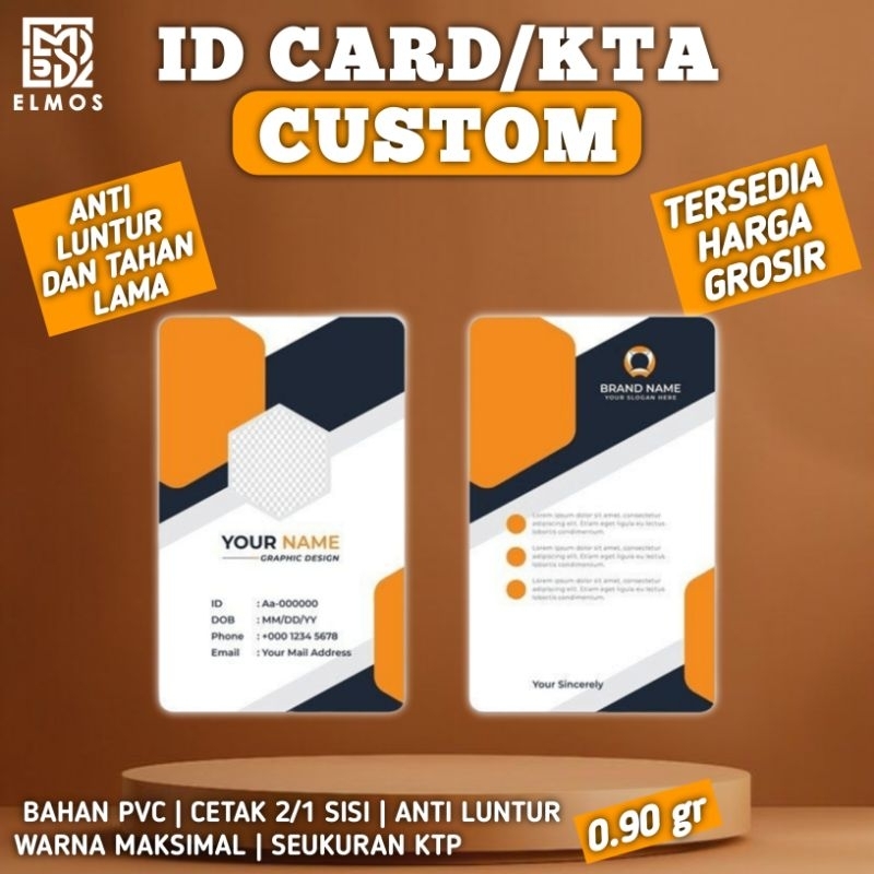 Jual Cetak Id Card Custom 0.90 | Cetak Kartu Member | Cetak KTA | Cetak Kartu Pelajar | Cetak Id ...