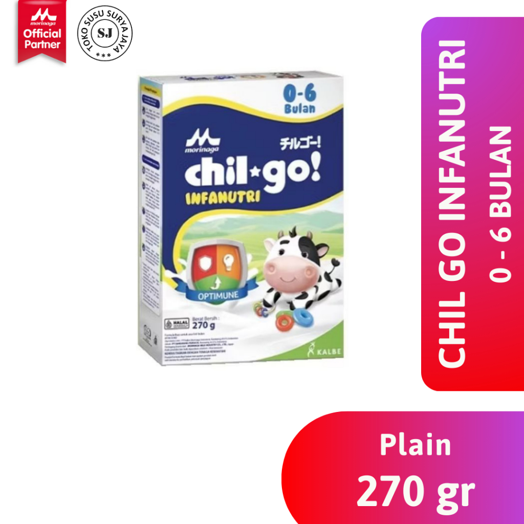 Jual ChilGo/Chil-Go Infanutri Susu Infant/Susu Bayi Morinaga Chil Go ...