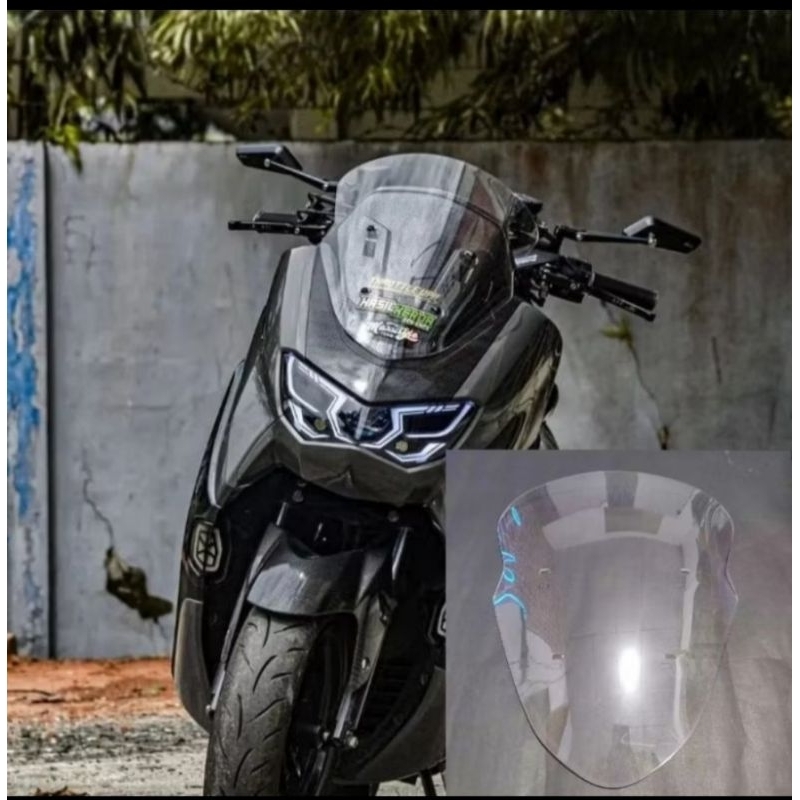 Jual Visor windshield Nmax Old/New model Thailand bahan Aklirik 3mili ...