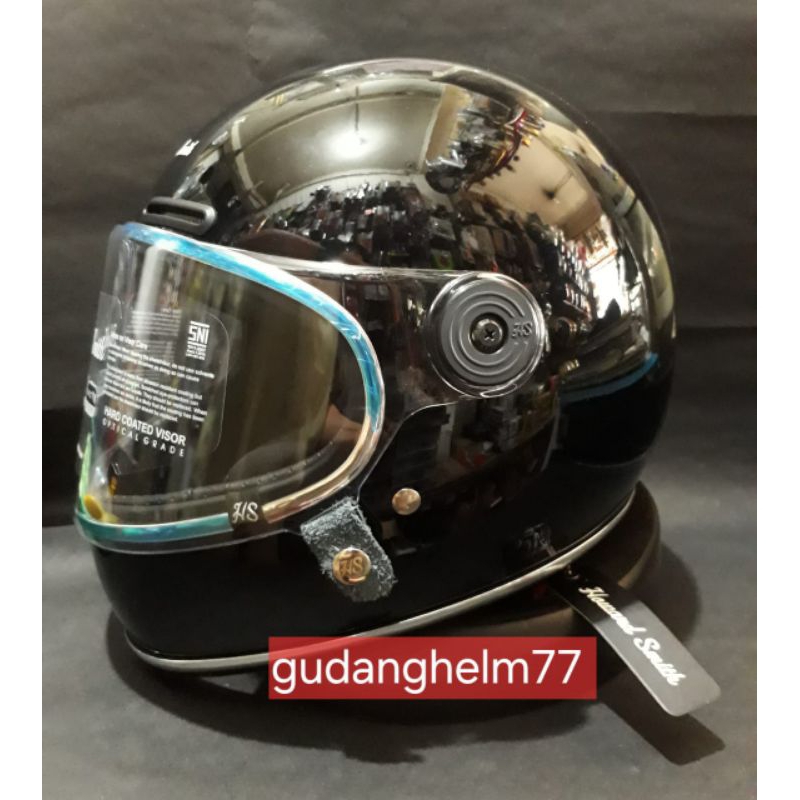 Jual HELM CARGLOSS TRACKER HOWARD SMITH-helm full FACE CLASSIC | Shopee ...