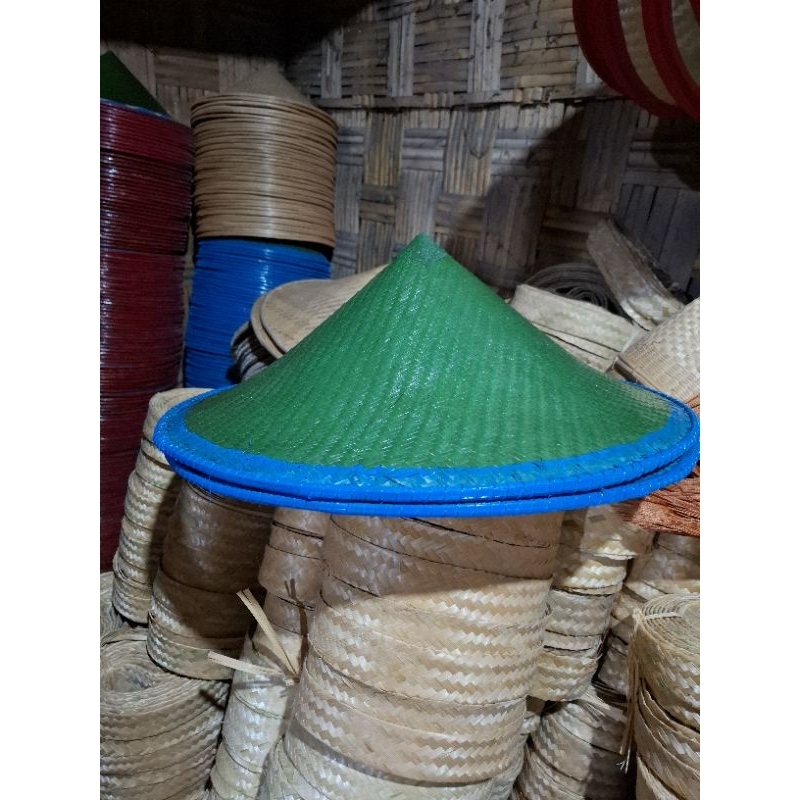 Jual Topi petani/capil/caping bambu cat 50 cm | Shopee Indonesia