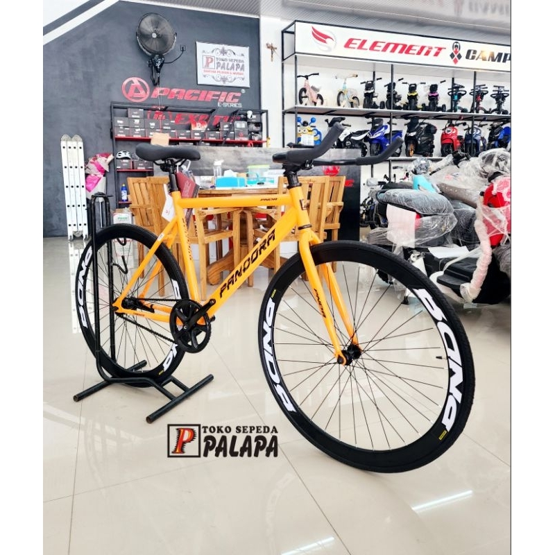 Jual SEPEDA FIXIE 700C POLICE TORONTO FX PANDORA BULLHORN Fixed Gear ...