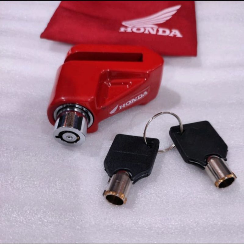 Jual GEMBOK MOTOR ORIGINAL HONDA ANTI MALING | Shopee Indonesia