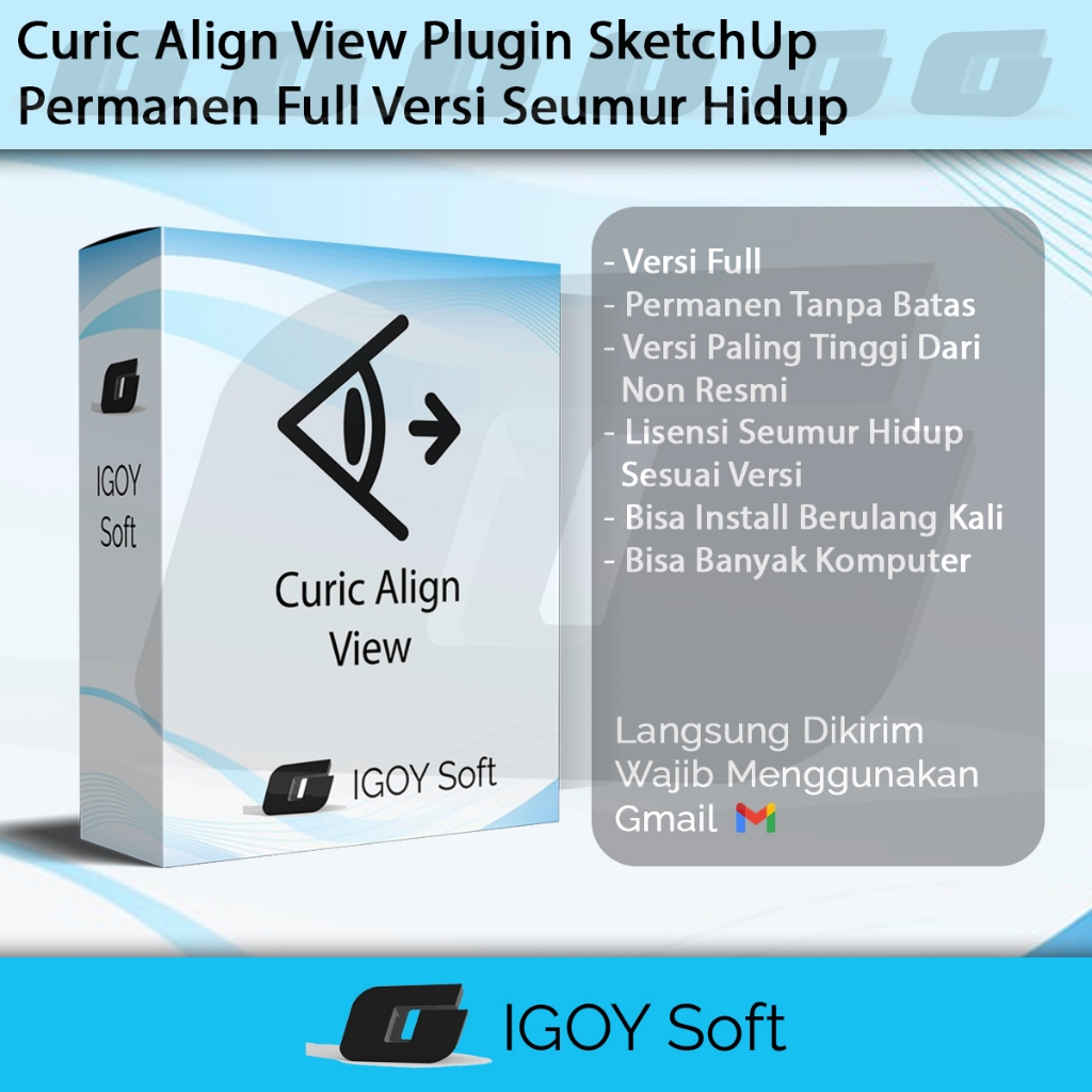 Jual Curic Align View Plugin SketchUp Permanen Tanpa Batas | Shopee ...