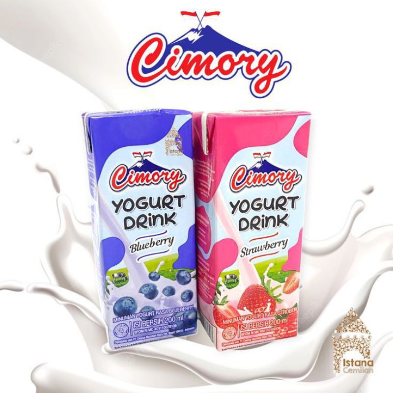 Jual Cimory Yogurt Drink Isi 200ml/kotak Harga Per Pcs | Shopee Indonesia