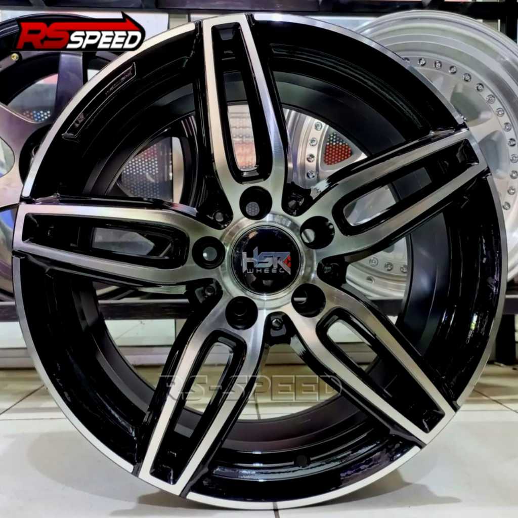 Jual Velg pelg HSR R17 HITACHI cocok Mobil Mercy,Innova,Rush,Terios,Civic R17 HITACHI Pcd 5x112 ...