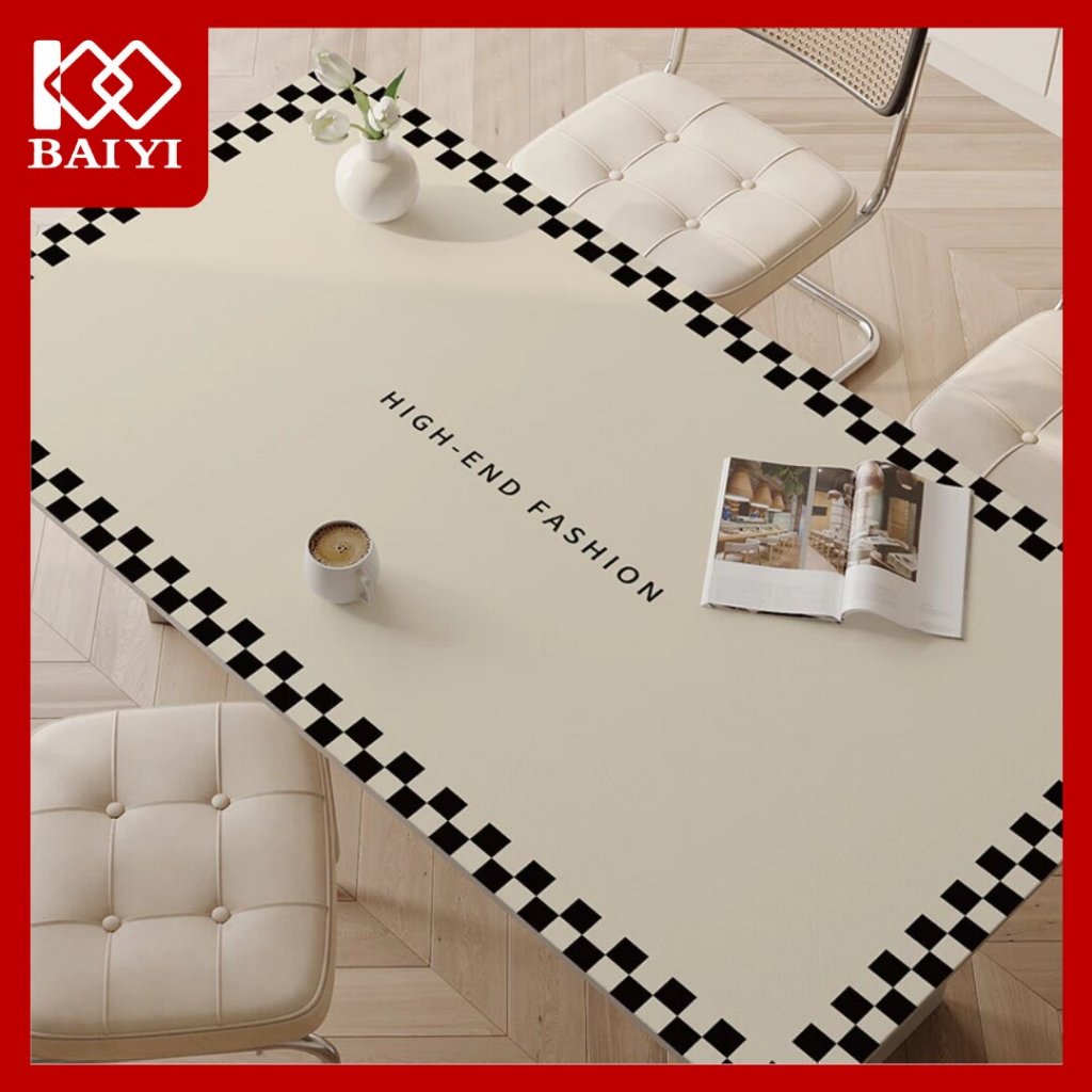 Jual Taplak Meja Makan Ukuran custom anti air/ Taplak Meja makan Bahan ...