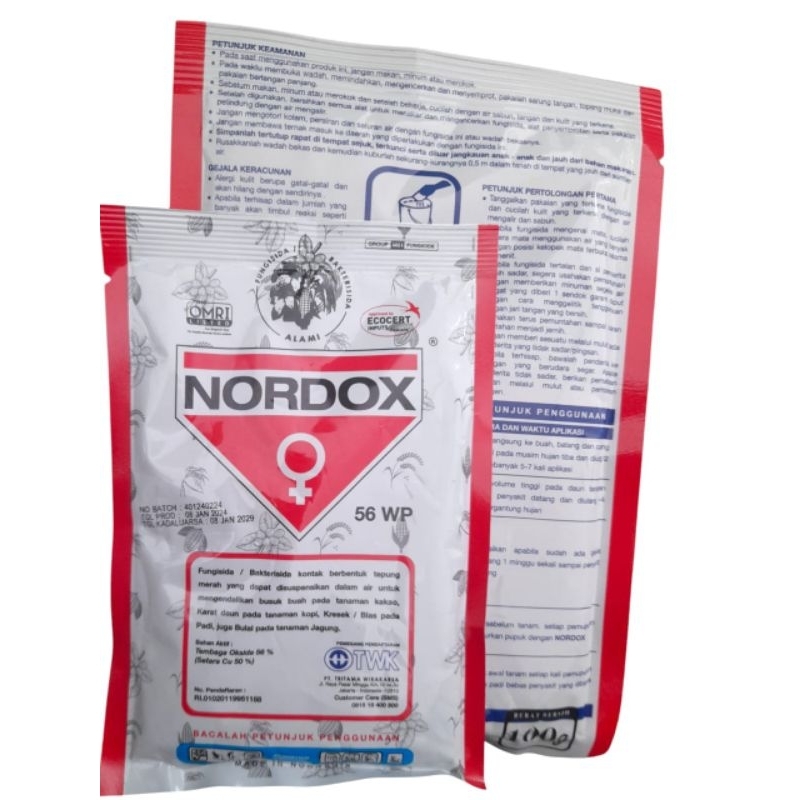 Jual Fungsida NORDOX 56WP 100g | Shopee Indonesia