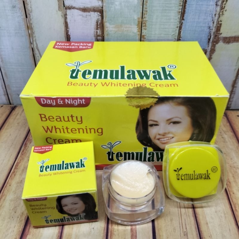 Jual TEMULAWAK BEAUTY // Cream Temulawak Pot Kaca Whitening Cream 12 ...