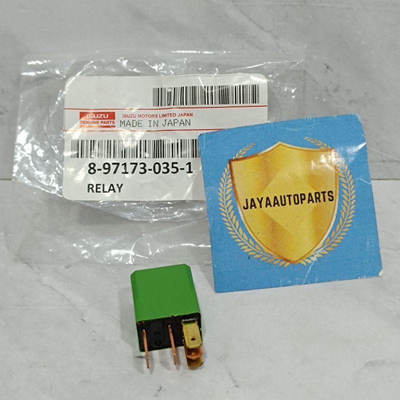 Jual Relay Nais 8-97173-035-1 Isuzu ELF Kaki 5 24 Volt Warna Hijau ...
