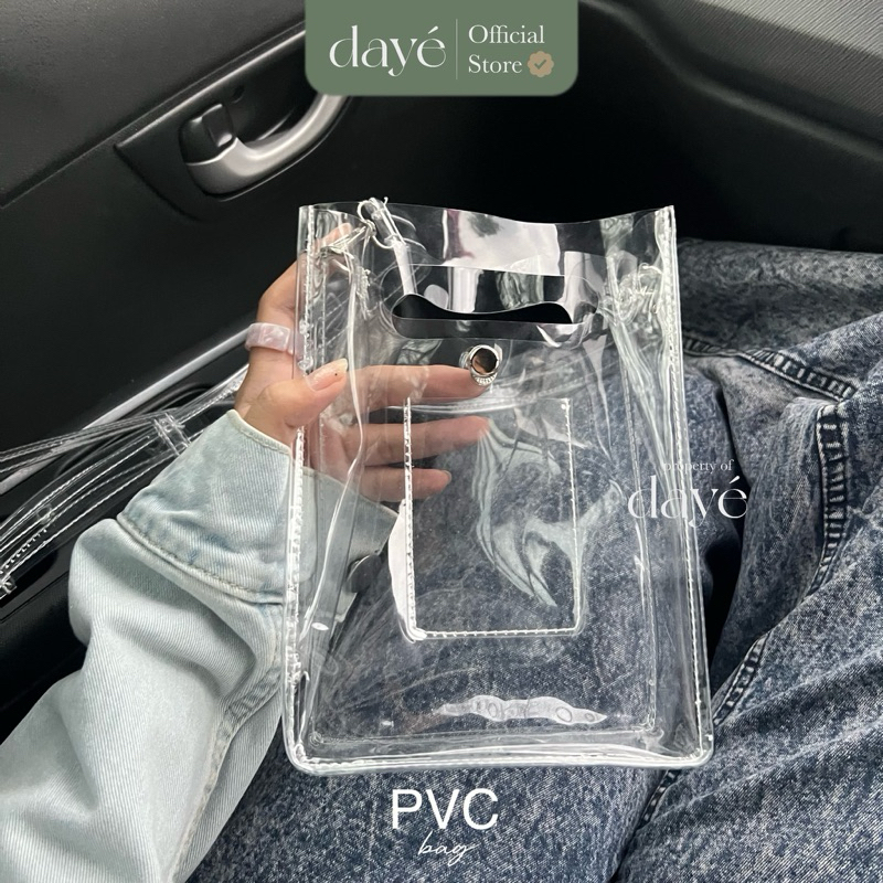 Jual DAYE - Tas PVC Transparan | Tas Konser Kpop | Korean Bag | Sling ...