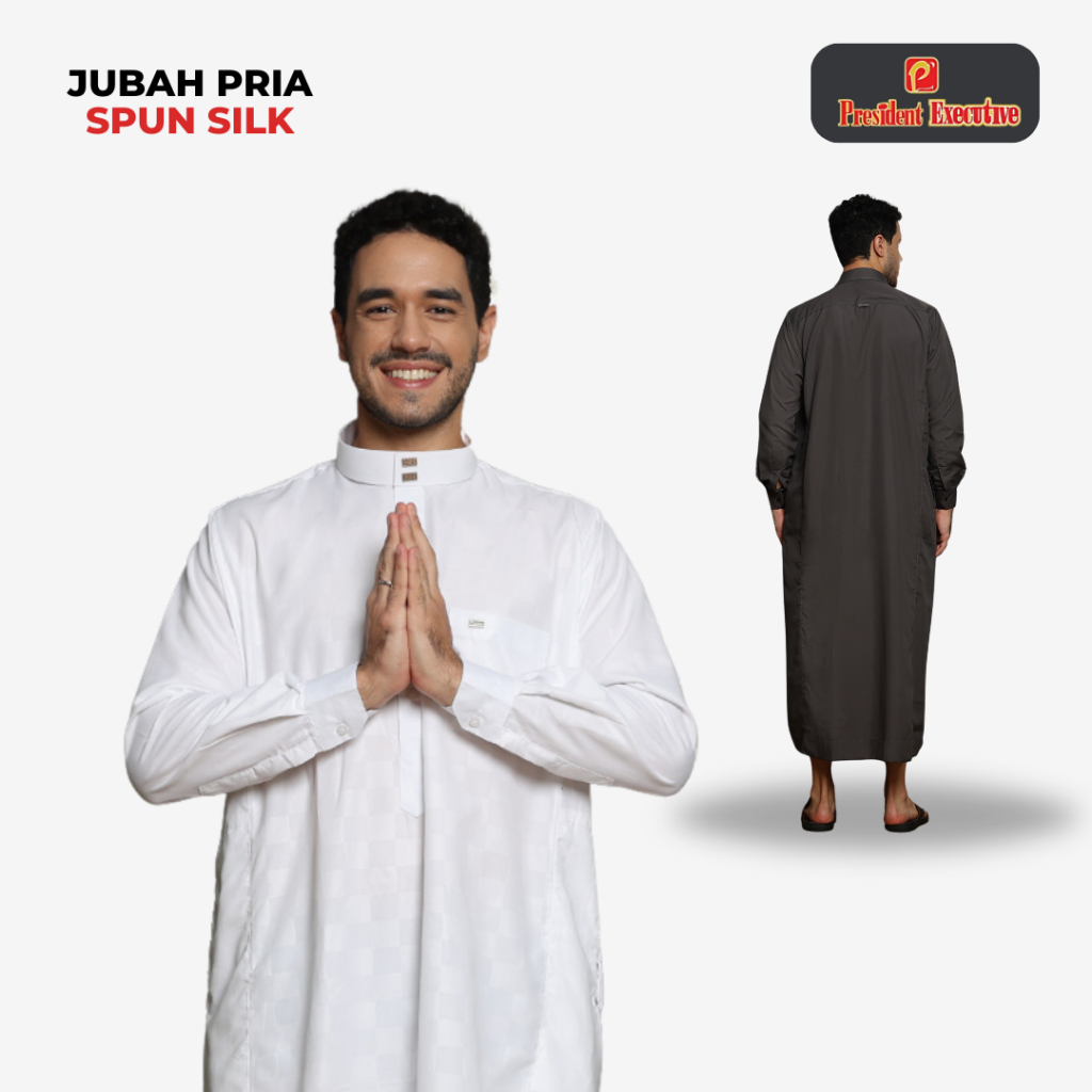 Jual President Executive - Gamis Pria Jubah Laki Laki Polos Lengan ...