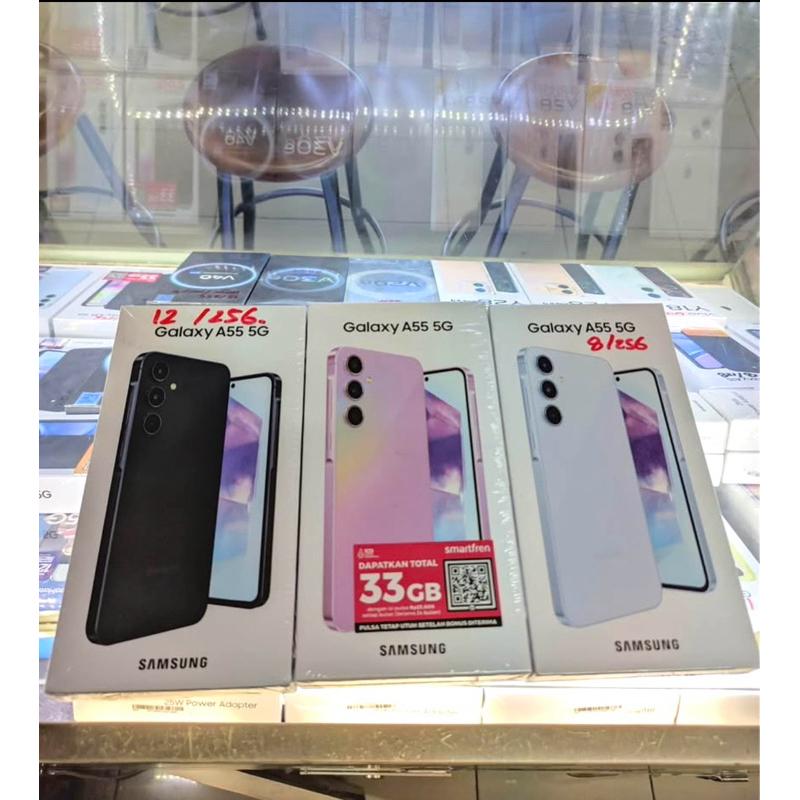 Jual samsung a55 ram 12/256 new | Shopee Indonesia