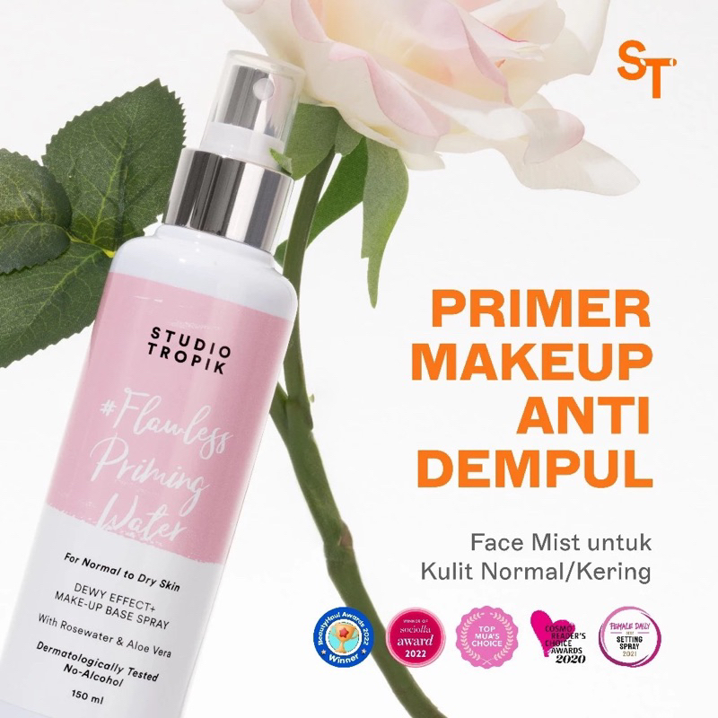 Jual BERLICE BEAUTY PRIMING WATER STUDIO TROPIC | Shopee Indonesia