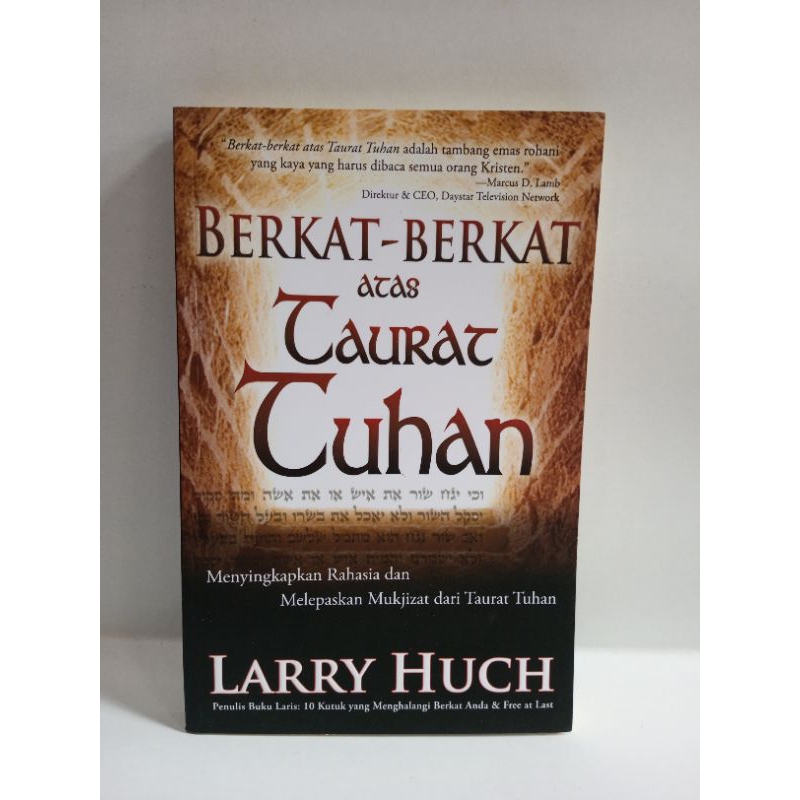 Jual Berkat Berkat atas taurat tuhan Larry Huch | Shopee Indonesia