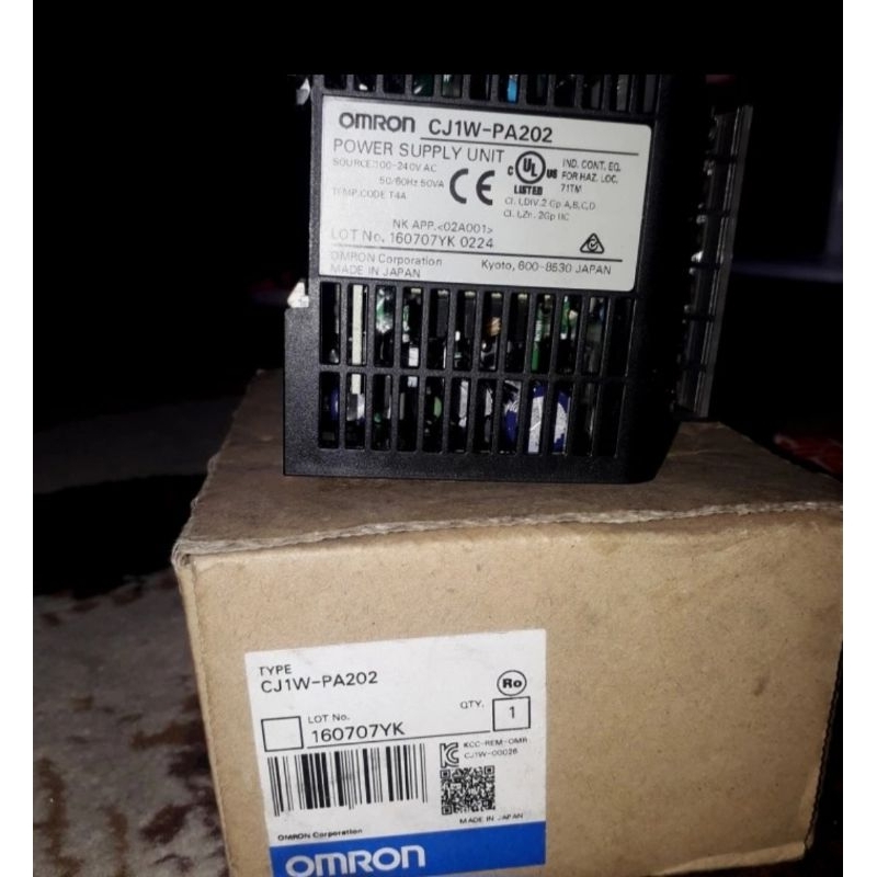 Jual Power Supply PLC OMRON CJ1W-PA202 | Shopee Indonesia