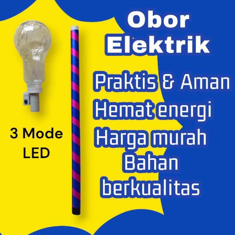 Jual Obor elektrik untuk Takbir keliling dan Pawai | Shopee Indonesia