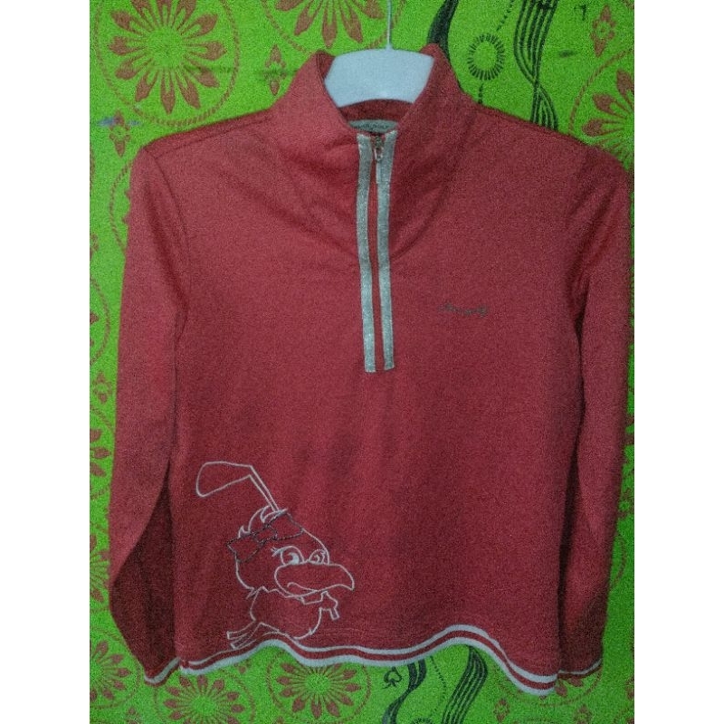 Jual Jaket Running Outdoor Aias Golf Merah Red Preloved ORIGINAL ...