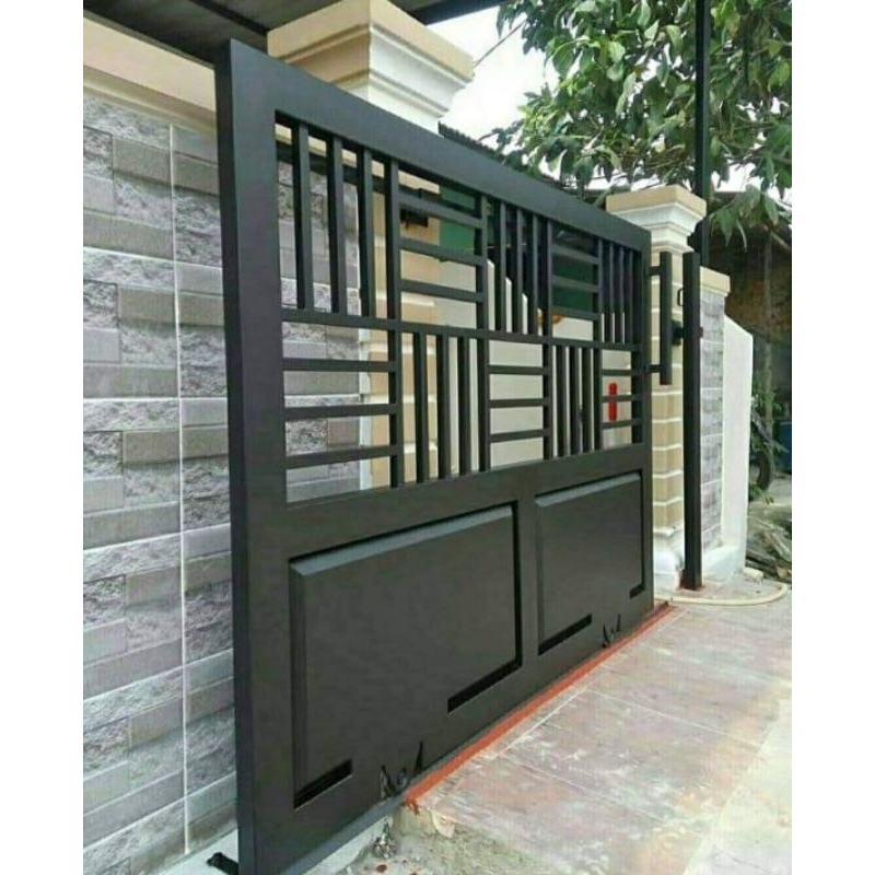 Jual pagar minimalis besi holo harga per 1m² | Shopee Indonesia