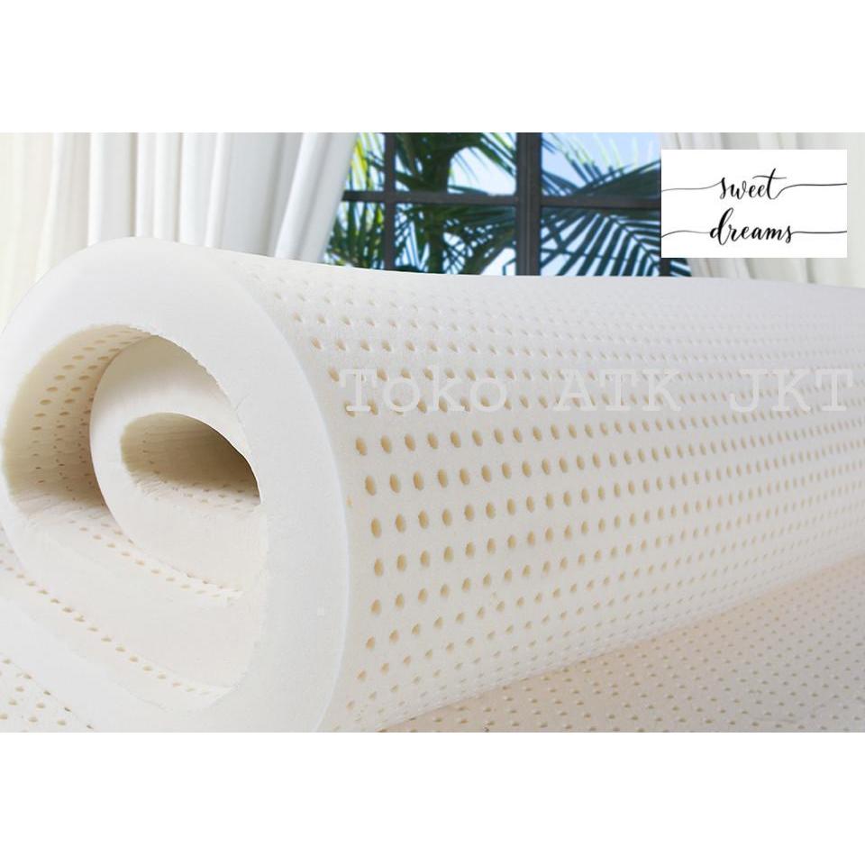 Jual Matras 100% Latex 100x200 cm Topper Kasur Orthopedic Terapi Tulang ...