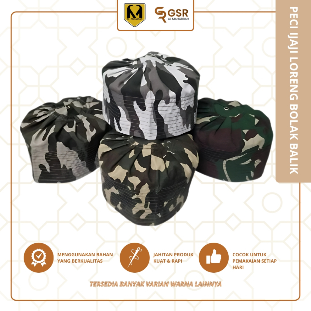 Jual Peci Kopiah kopeah kopyah Songkok HABIB SYEKH LORENG HQ Haqqani ...