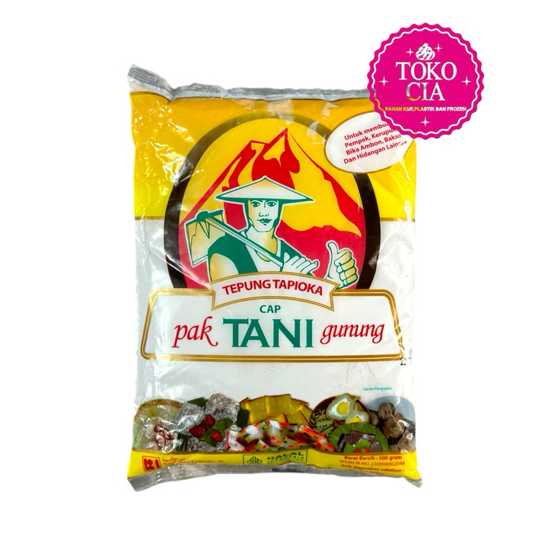 Jual Tepung Tapioka Pak Tani 500g | Shopee Indonesia