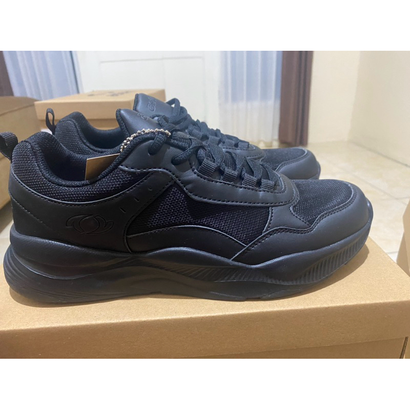 Jual Sepatu Runing ASTEC JEVA WALKING SHOES - BLACK Original | Shopee ...