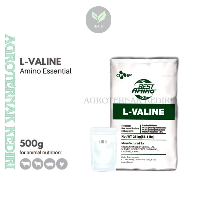 Jual L-Valine Best Amino Hewan & Tanaman feed grade ori CJ Bio | Shopee ...
