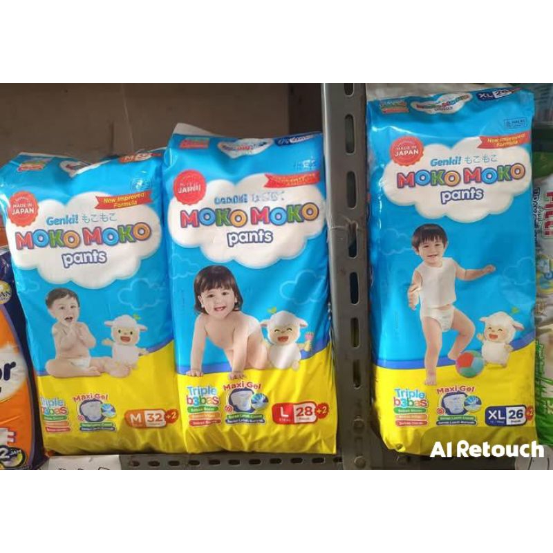 Jual pampers moko moko pants / pampers celana kemasan jumbo | Shopee ...