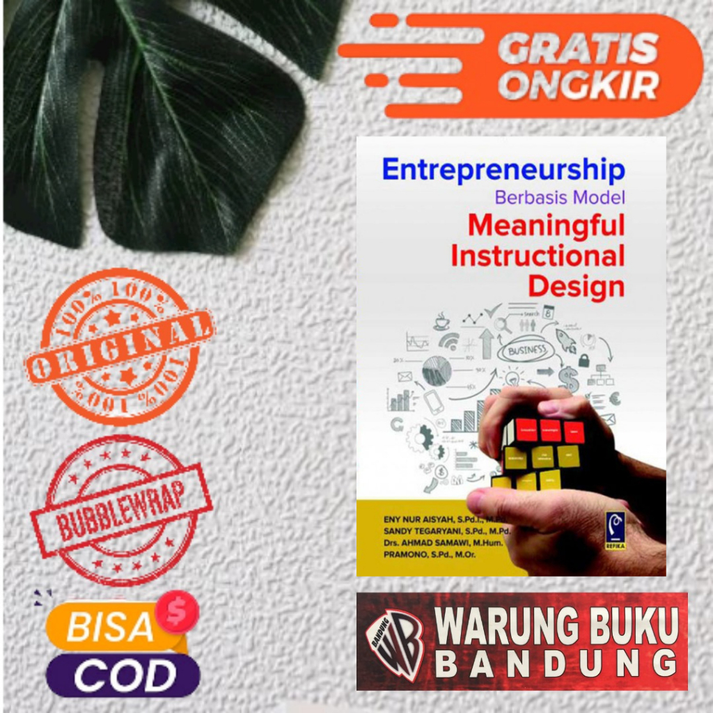 Jual BUKU ENTREPRENEURSHIP BERBASIS MODEL MEANINGFUL INSTRUCTIONAL DESIGN - ENY NUR AISYAH, S.Pd ...