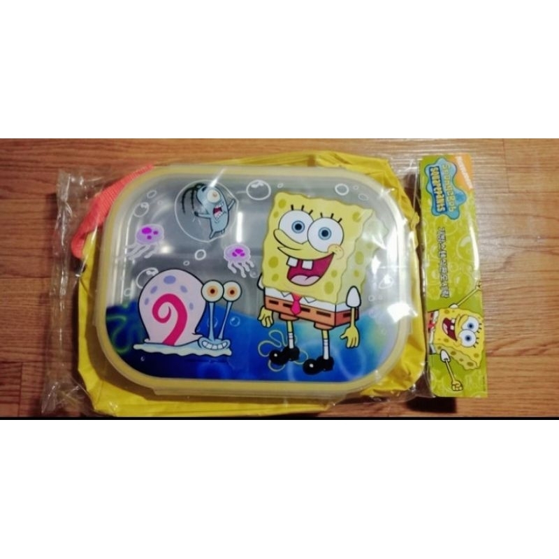 Jual lunch box stainless spongebob kotak makan stainless pororo lunch ...