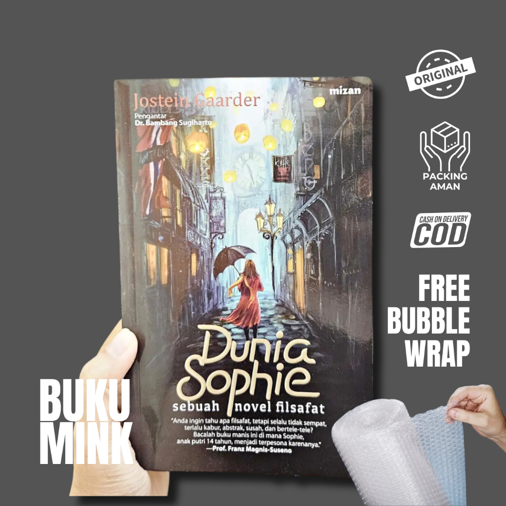 Jual Buku Novel Dunia Sophie - JOSTEIN GAARDER | Shopee Indonesia