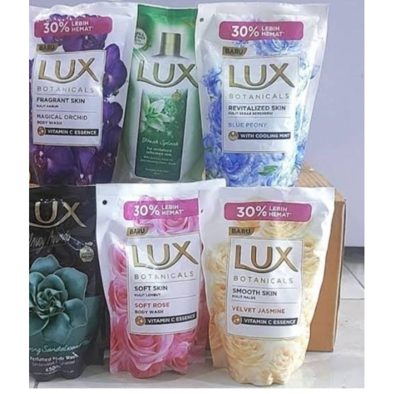 Jual LUX SABUN CAIR BOTANICAL GOCENG 1 DUS 24PCS | Shopee Indonesia