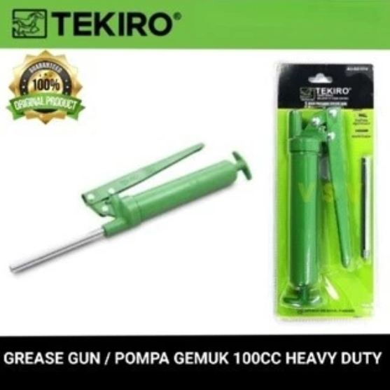 Jual TEKIRO GREASE GUN / POMPA GEMUK 100CC HEAVY DUTY (100% ORIGINAL ...