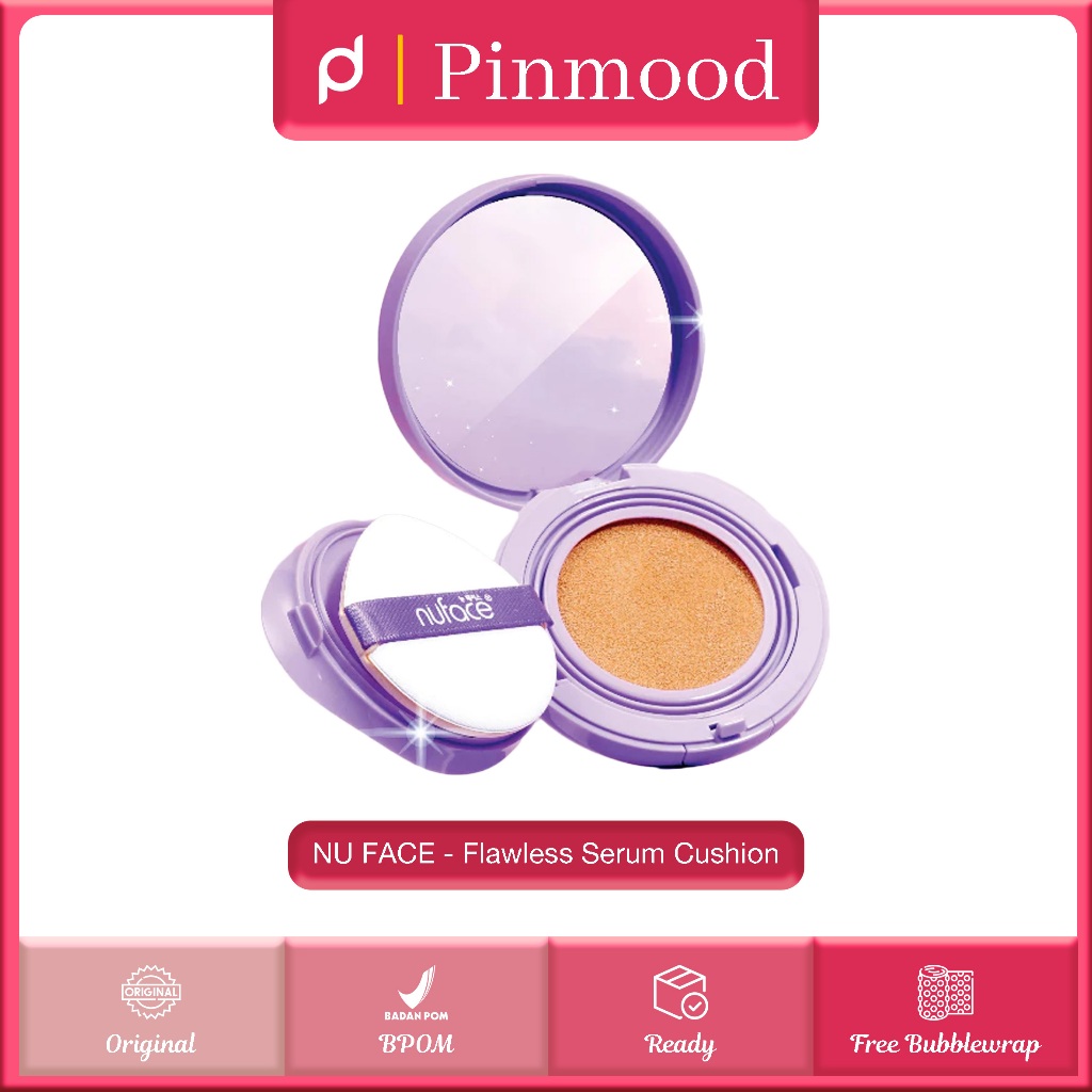 Jual NUFACE - FLAWLESS SERUM CUSHION ( 12 g ) - Cushion Wajah Ringan ...