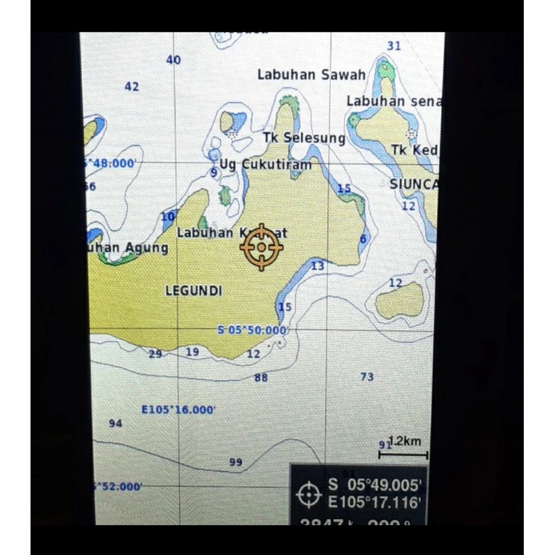 Jual Bluechart peta laut indonesia Garmin 585 Plus | Shopee Indonesia