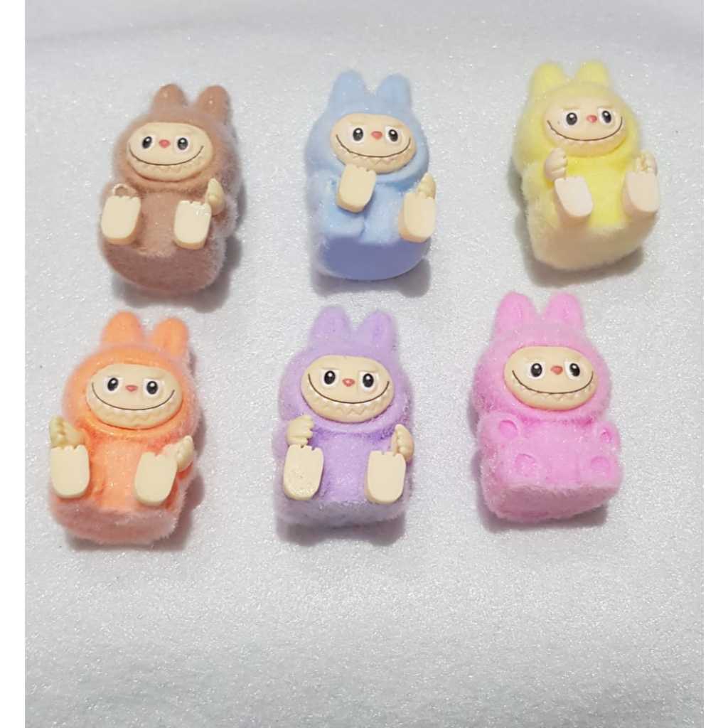 Jual Clay Labubu Bludru/Boneka Labubu/per pcs | Shopee Indonesia
