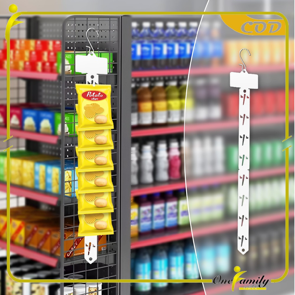 Jual ONE-C1035 Clip Strip Display Gantungan Makanan Supermarket ...