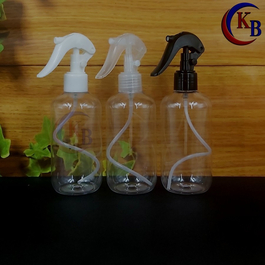 Jual BOTOL TRIGER 250 ML SPRAY TRIGGER AR NECK 24 / BOTOL PLASTIK PET SBR CLEAR 250ML | Shopee ...