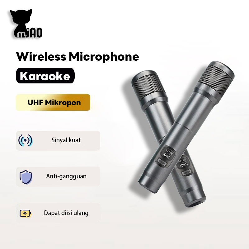 Jual Professional Microphone Genggam K88 Mic Wireless Mikrofon Karaoke ...