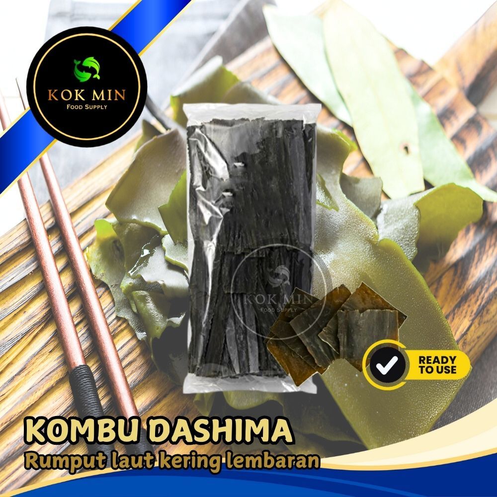 Jual Kombu Dashima / Lembaran Rumput Laut Kering - 25 gram | Shopee ...