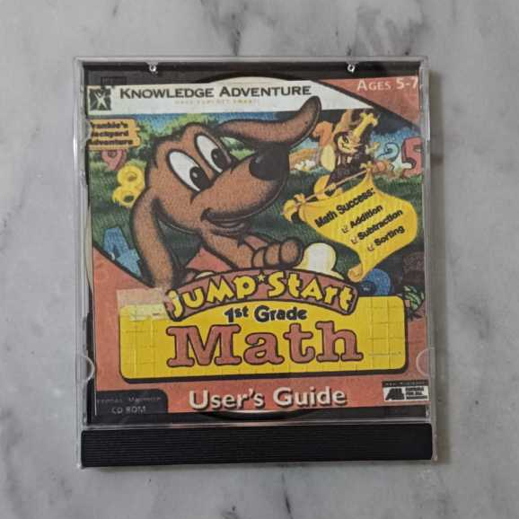 Jual CD ROM JUMP START 1st GRADE MATH FOR AGES 5-7 YEARS | Shopee Indonesia