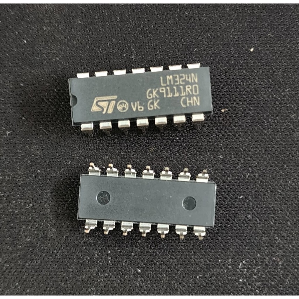Jual IC LM324N LM 324 N Low-Power Quad-Operational Amplifier | Shopee ...