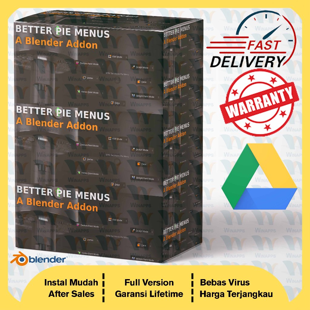 Jual Better Pie Menus for Blender 3D | Shopee Indonesia